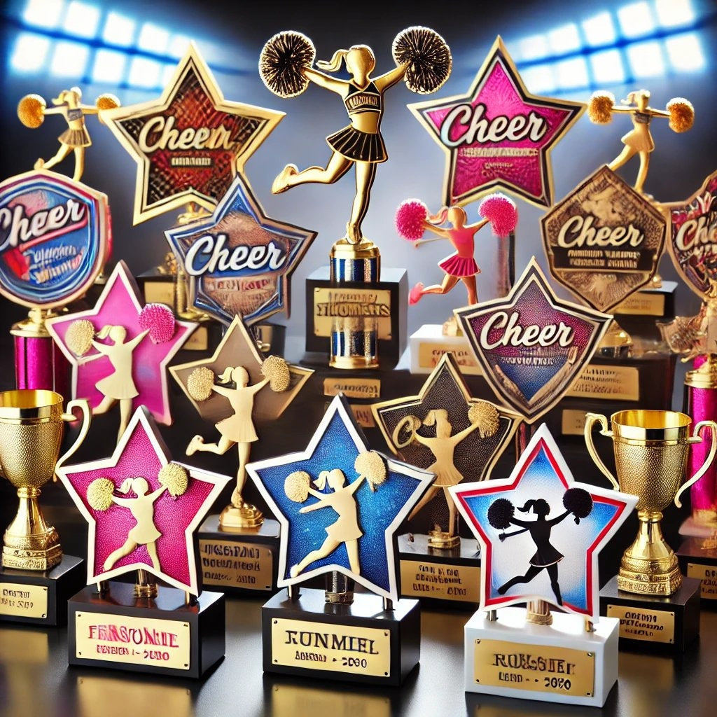 Cheerleading Trophies, Gifts and Awards – BrAvEl WoodWorx